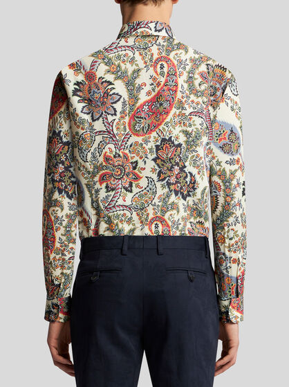 FLORAL PAISLEY SHIRT